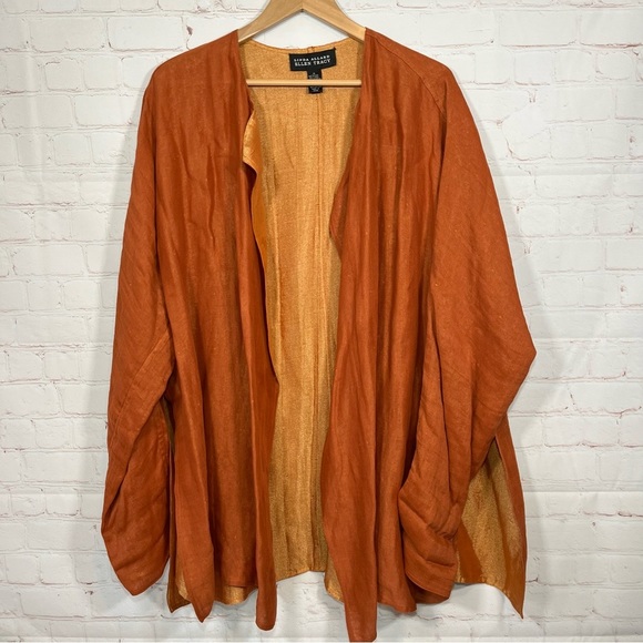 Ellen Tracy | Tops | Linda Allard Ellen Tracy Linen Blend Oversize ...